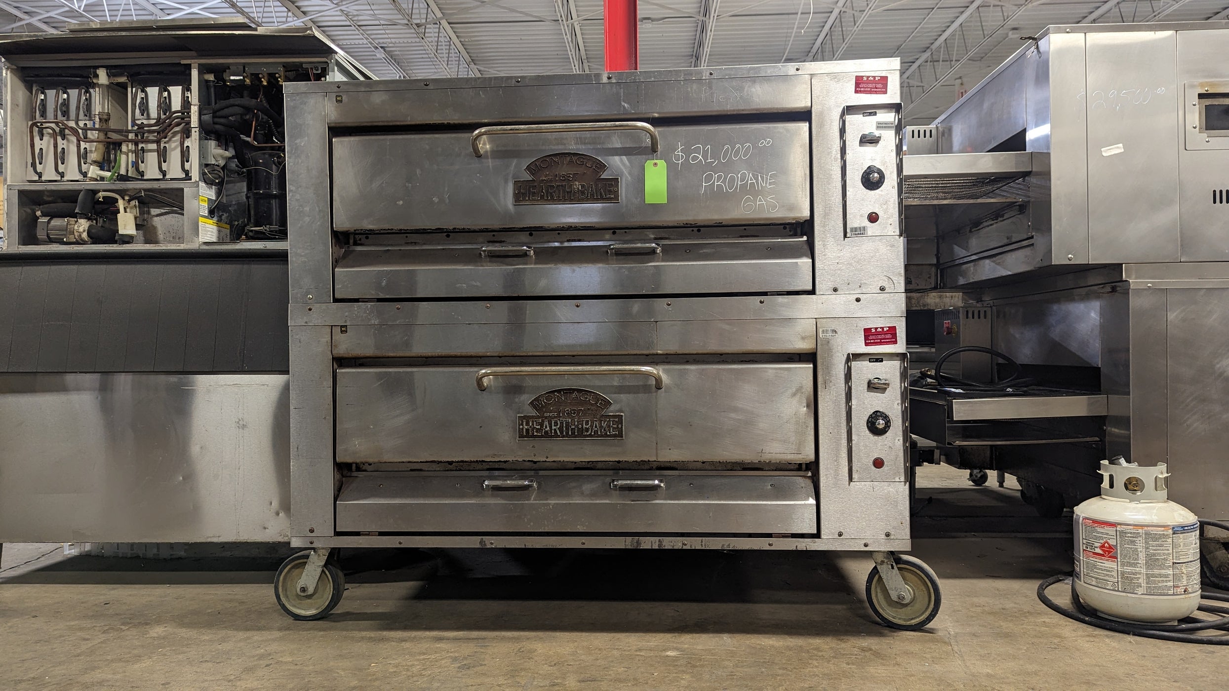 Montague 24P-2 Double Deck Pizza Oven — S&P Equipment