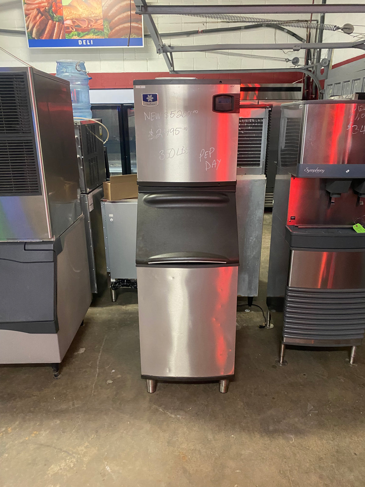 Manitowoc ID-0322A - Indigo Ice Machine - Full Dice, Air Cooled, 350 l ...