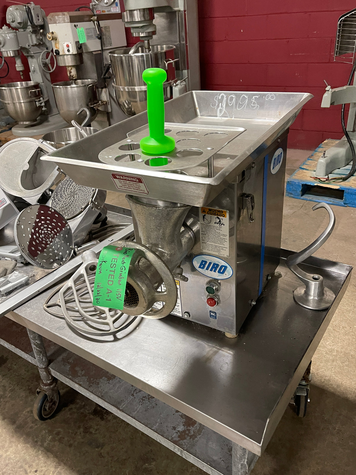 Biro 922 Table Top Meat Grinder — S&P Equipment
