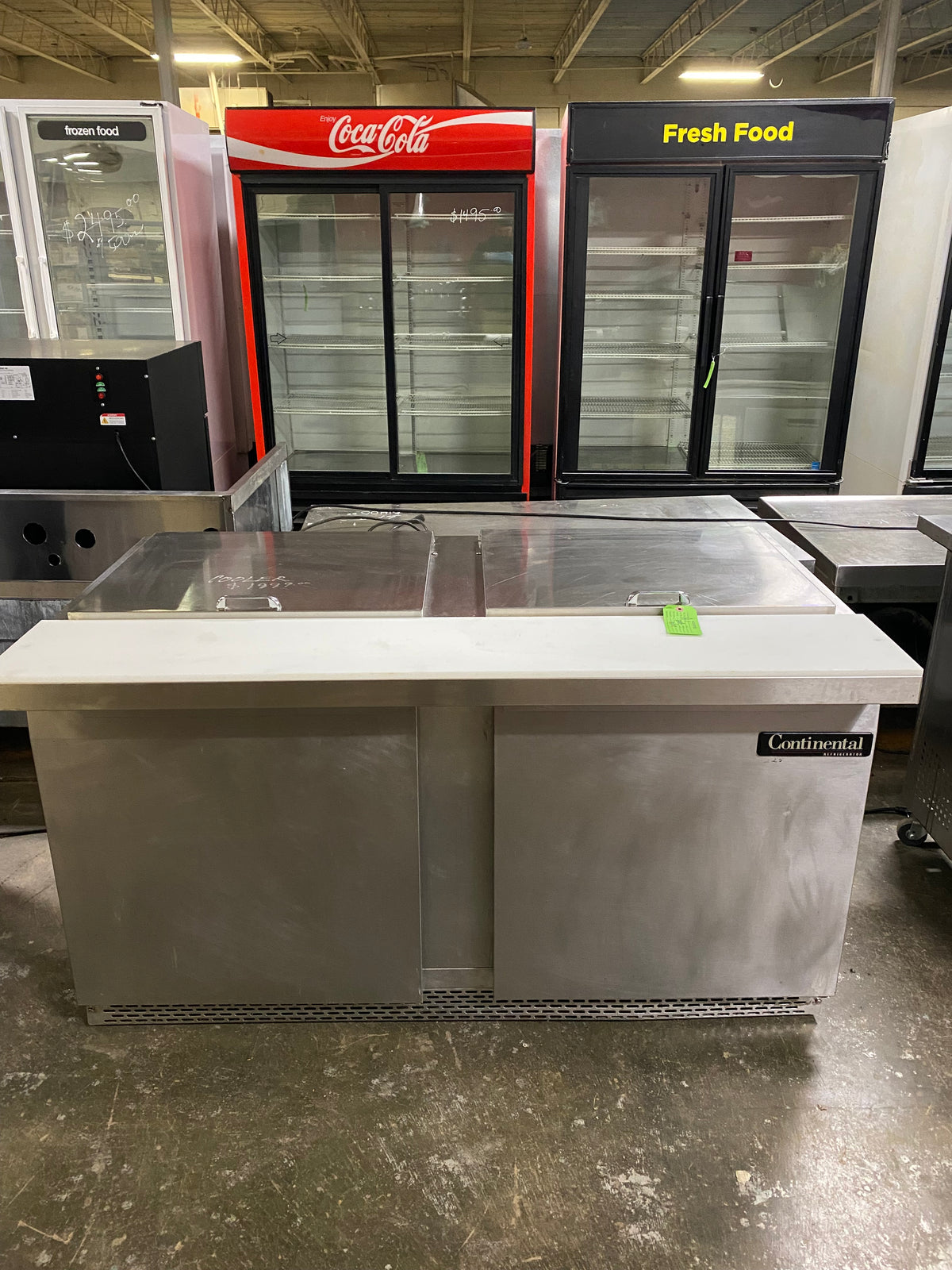 Used Continental Prep Cooler Model SW60-24M — S&P Equipment
