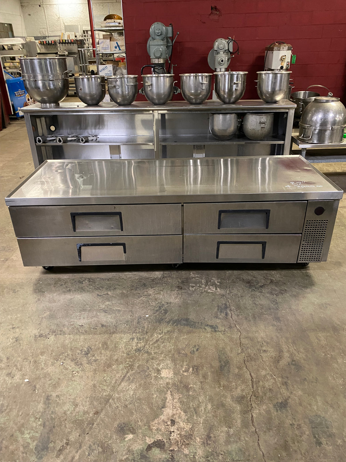Used True TRCB-82, 82" Chef Base — S&P Equipment