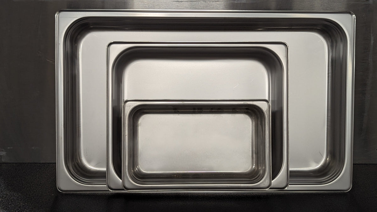 Full Size Stainless Steel Insert 4" Depth — S&P Equipment